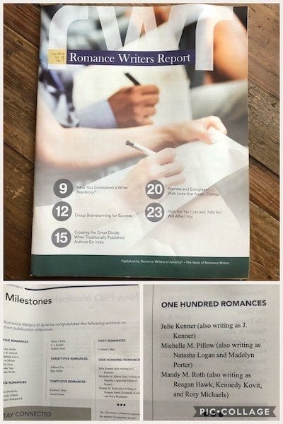 Romance Writers of America (RWA) Honors Mandy M. Roth's 100 Book ...